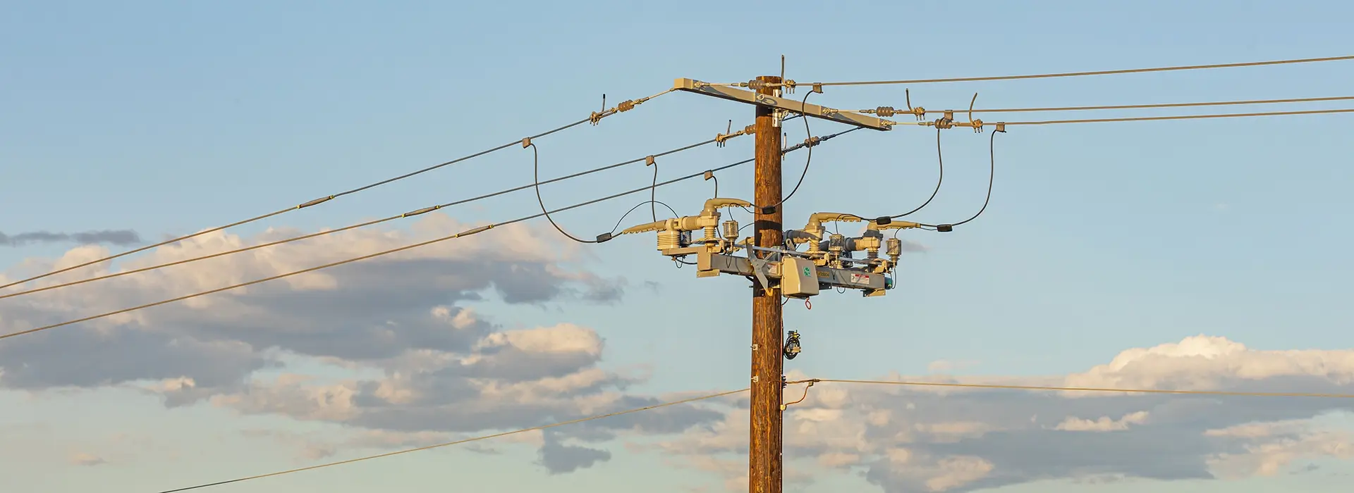 Overhead Electric Distribution Contact Overhead Electrical Cables